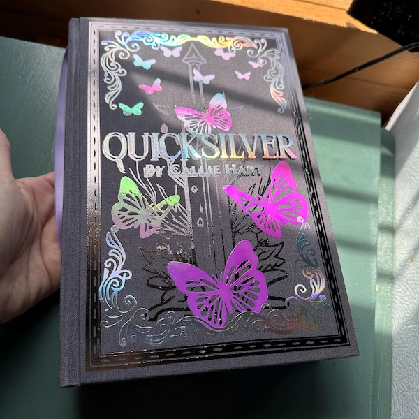 Quicksilver by Callie Hart Rebind, Limited Edition, Painted Edges ...