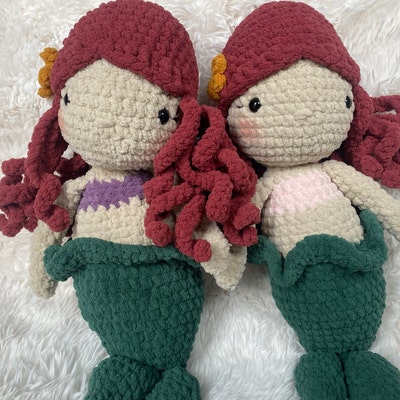 The Original Merbabies Amigurumi Pattern Crochet Merbaby - Etsy