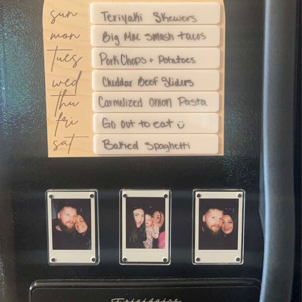 Clipboard Menu Sign, Kitchen Menu, Farmhouse Style Menu With Clips ...