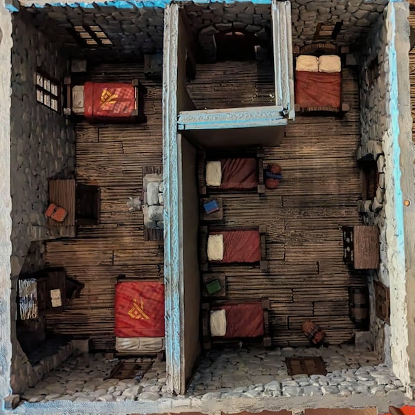 Tavern Furniture Set Dnd Miniature Terrain, Dungeons and Dragons, D&D ...