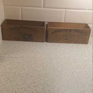 Unique Retro Style Wooden CLASSIC MOVIES Storage Box/crate in | Etsy UK