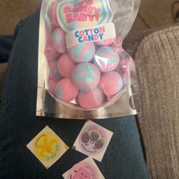 Freeze Dried Cotton Candy Taffy: Light, Airy, Crunchy - Etsy