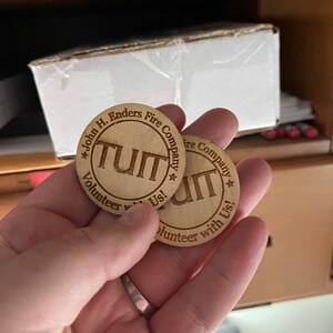 100 Custom Round Tuit Tokens Your Company or Church Name and - Etsy