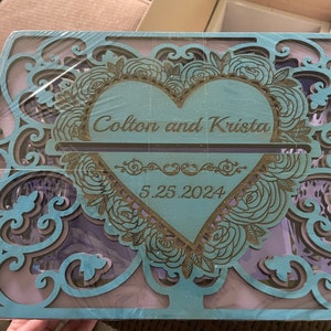 Tangled Sun Wedding Card Box, Rapunzel Quinceanera Money Box ...