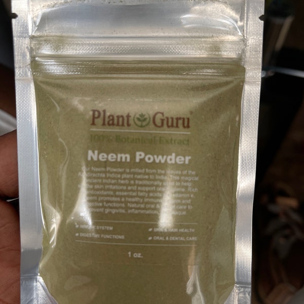 Neem Powder Dried Leaf 100% Pure & Natural Raw Vegan Leaves ...