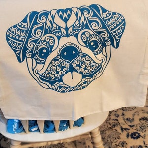 Mandala Pug SVG File for Cricut Projects and Silhouette Crafting ...