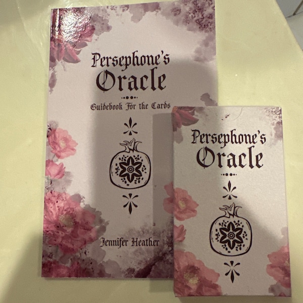 Persephone Oracle Deck Tarot Cards - Goddess Oracle - Witchy Gift ...