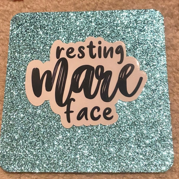 Mare Horse Sticker Set, Laptop Sticker, Gifts for Horse Lovers, Gift ...