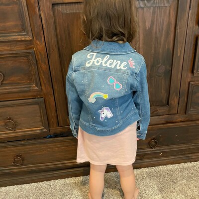 Kids Custom Clothing Custom Jean Jackets Personalized Clothing ...