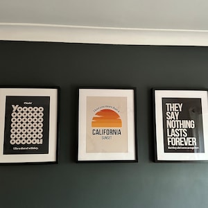 Luke Combs Inspired Contemporary Wall Art Prints, Posters. Frames Not ...