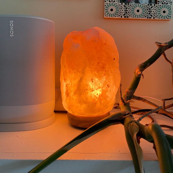 Color Changing Himalayan Salt Lamp mini LED USB Salt Lamp Real ...