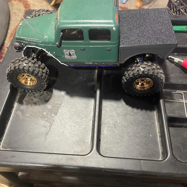 SCX24 Power Wagon Flat Bed and Welding Kit *read Description* - Etsy