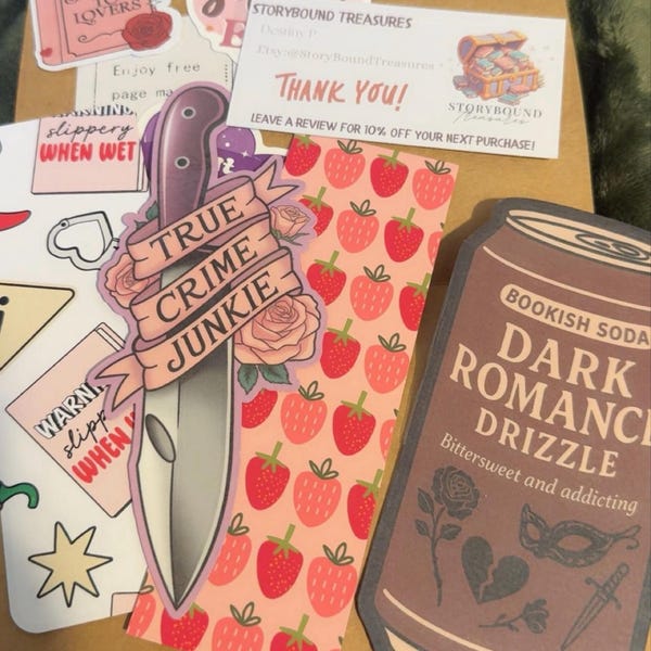 Bookish Soda Pop Bookmarks | Laminated Durable Bookmarks | Fantasy ...