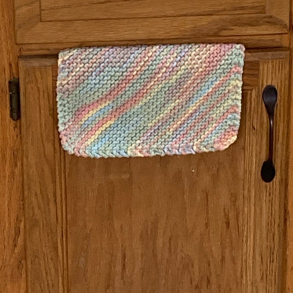 Cotton Dish Cloths, 100% Cotton Hand Knitted Wash Cloths, Bath ...