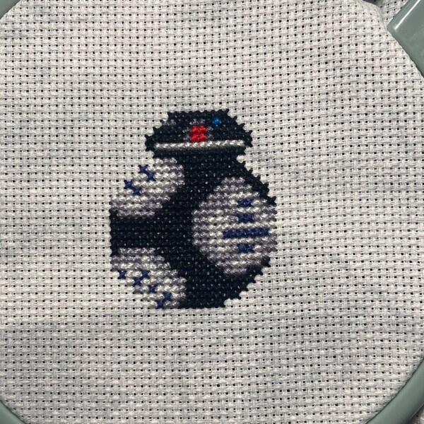 Screaming PORG, Star Wars, Cross Stitch Pattern / PDF Cross Stitch ...