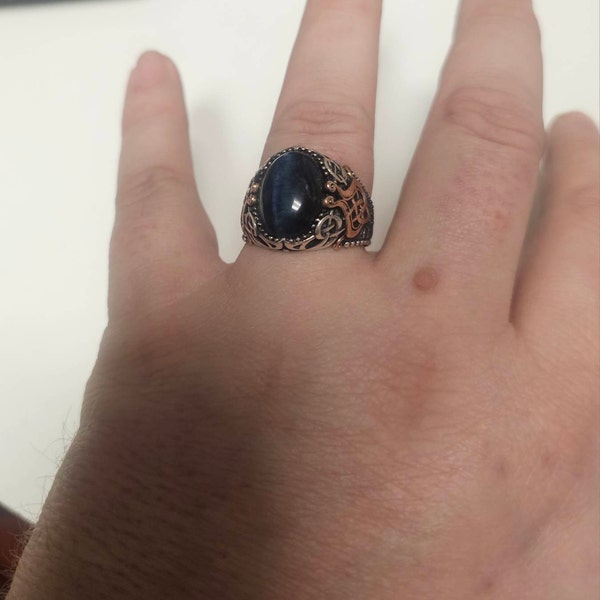 Sailboat Men's Ring, Viking Pirate Ship Ring, 925 Wind Rose Anchor Ring ...