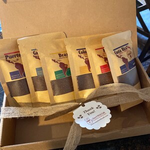 Mini Coffee Sampler Coffee Sampler Box Coffee Box Coffee | Etsy