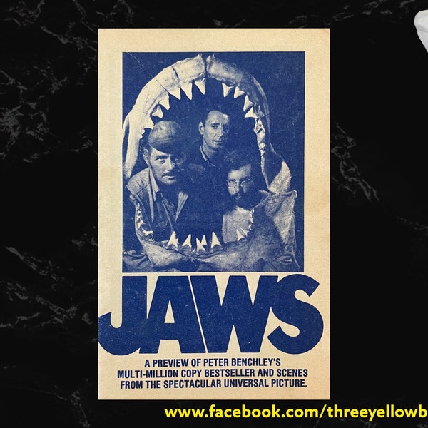 Original 1978 JAWS 2 Photo! Marc Gilpin! Gary Springer! Ben Marley ...