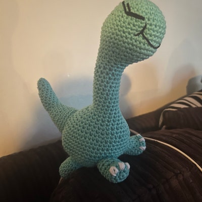 PATTERN: Bruno the Brontosaurus Crochet Brontosaurus Pattern Amigurumi ...