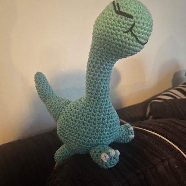 PATTERN: Bruno the Brontosaurus - Crochet Brontosaurus Pattern ...