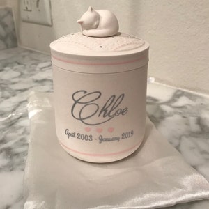 Cat Urn: Calico Cat, Dilute add Your Cat's Portrait/name Custom Urn for ...