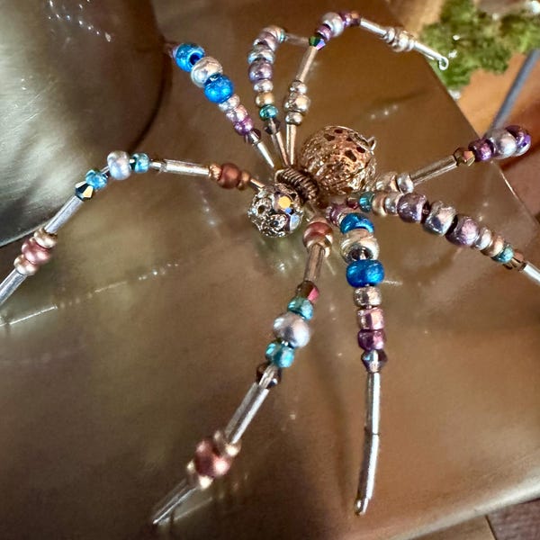 Beaded Spider Handmade Beaded Spider - Etsy