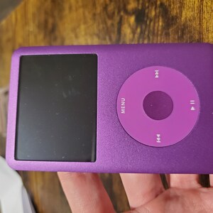Custom 512GB-2TB Alĺ Blue Ipod Classic 7th Gen 3000mah Battery Optional ...