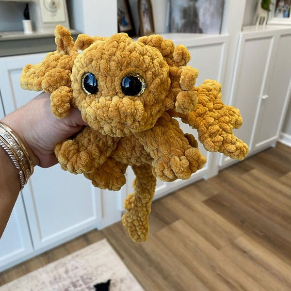 George the Forest Fragon Crochet Pattern - Etsy