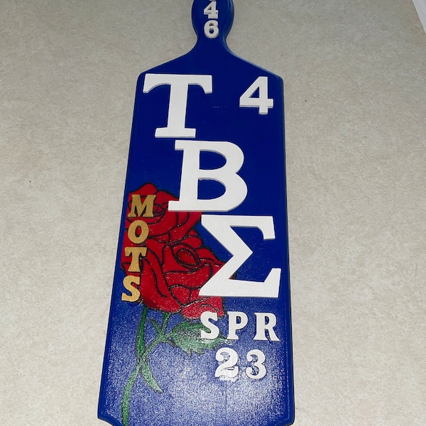 15" Custom Sorority/fraternity Paddle - Etsy