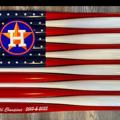 Custom Baseball Bat Flag 30 Bats - Etsy