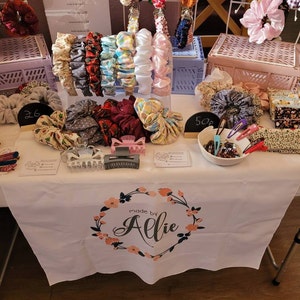 Custom Table Runner Logo, 76 X 152 Cm, Waterproof, Wipe Clean ...