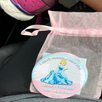 Personalized Disney Princess Half Marathon Weekend Button Race Day ...