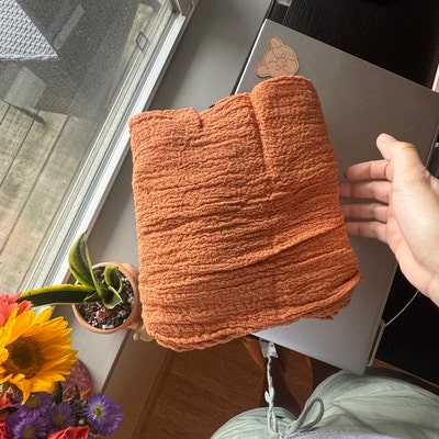 Terracotta Boho Wedding Cheesecloth Table Runner Wedding Arch Tape ...