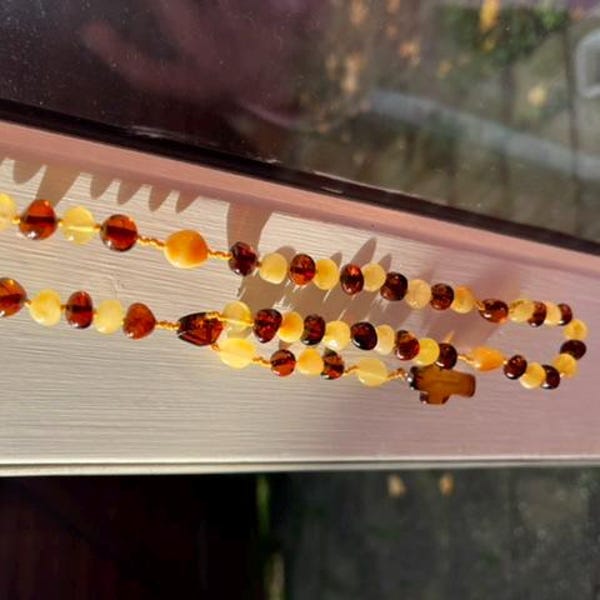 Amber Bead 10.5 Mm Sphere With Rare Plant Insect Trapped for Million ...