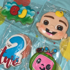 One Dozen 12 Babyfirsttv Cookies - Etsy