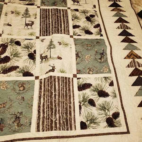 Winter Escape Twin Full Size Quilt - Etsy