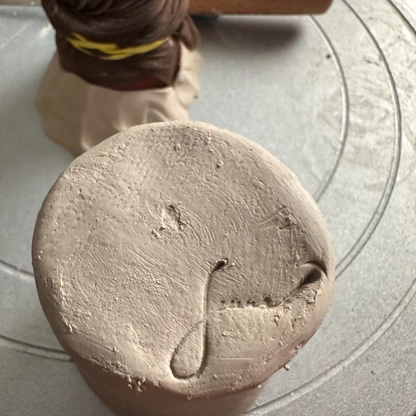 Custom Clay Stamp With Your Name, Personalized Pottery Stamp, Clay ...