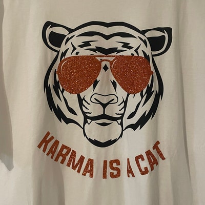 Tiger With Sunglasses, Tigers Spirit Shirt, Tigers Team Pride Tee ...