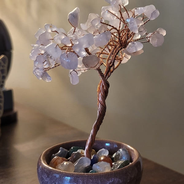 Natural Crystal Tree of Life - Choose Your Favorite Crystal for a One ...