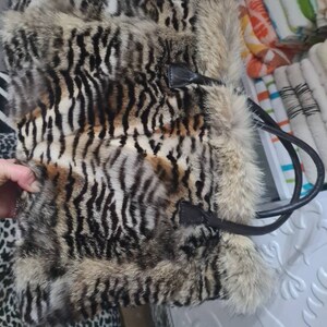 Luxury Real Spotted Fox Fur Throw Blanket | Etsy