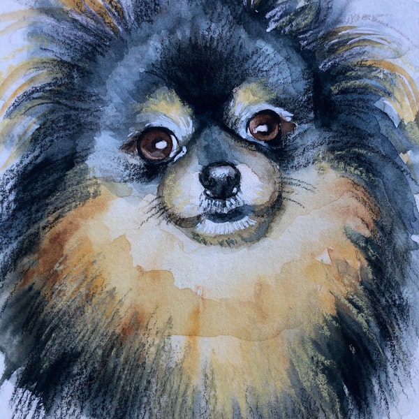 Custom Dog Portrait | Creative Dog Art | Unique Dog Gift | Happy Pet ...