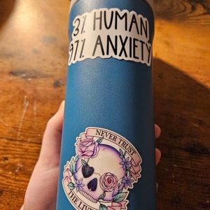 This is Probably Not Water Sticker, Sarcasm Sticker, Funny Quote ...