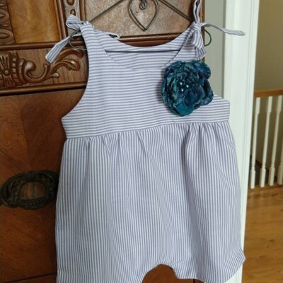 Sundress and Romper Pattern, Sunsuit Sewing Pattern, Girls Sun Dress ...