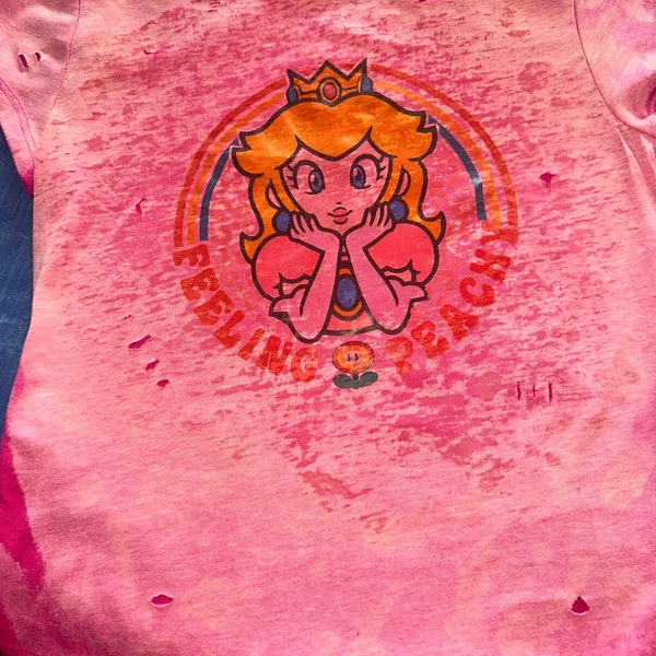 Princess Peach Svg, Princess Peach Png, Feeling Peachy Svg,feeling ...