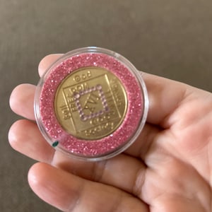 Medallion Coin Display Case W/ Stand Fits All Recovery Coins. Great ...