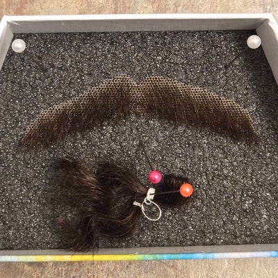 Realistic Fake Tony Stark's Beard Kit Full Handmade - Etsy