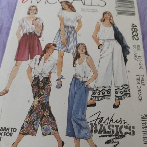 Butterick B6687 Sewing Pattern Misses Semi Fitted Top With Four Sleeve ...