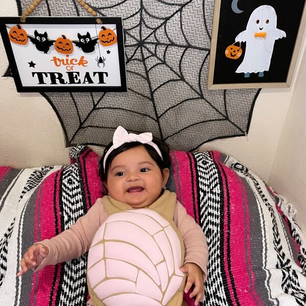 Concha Baby Costume, Concha Costume, Concha Pandulce, Baby Costume ...