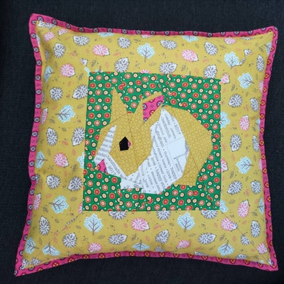 Rabbit Quilt Block, Paper Pieced Quilt Pattern, PDF Pattern, Instant ...