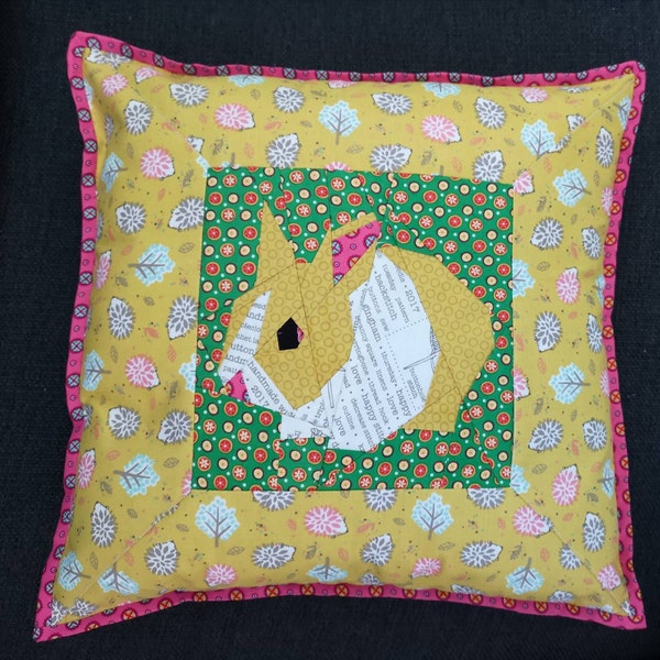 Rabbit Quilt Block, Paper Pieced Quilt Pattern, PDF Pattern, Instant ...